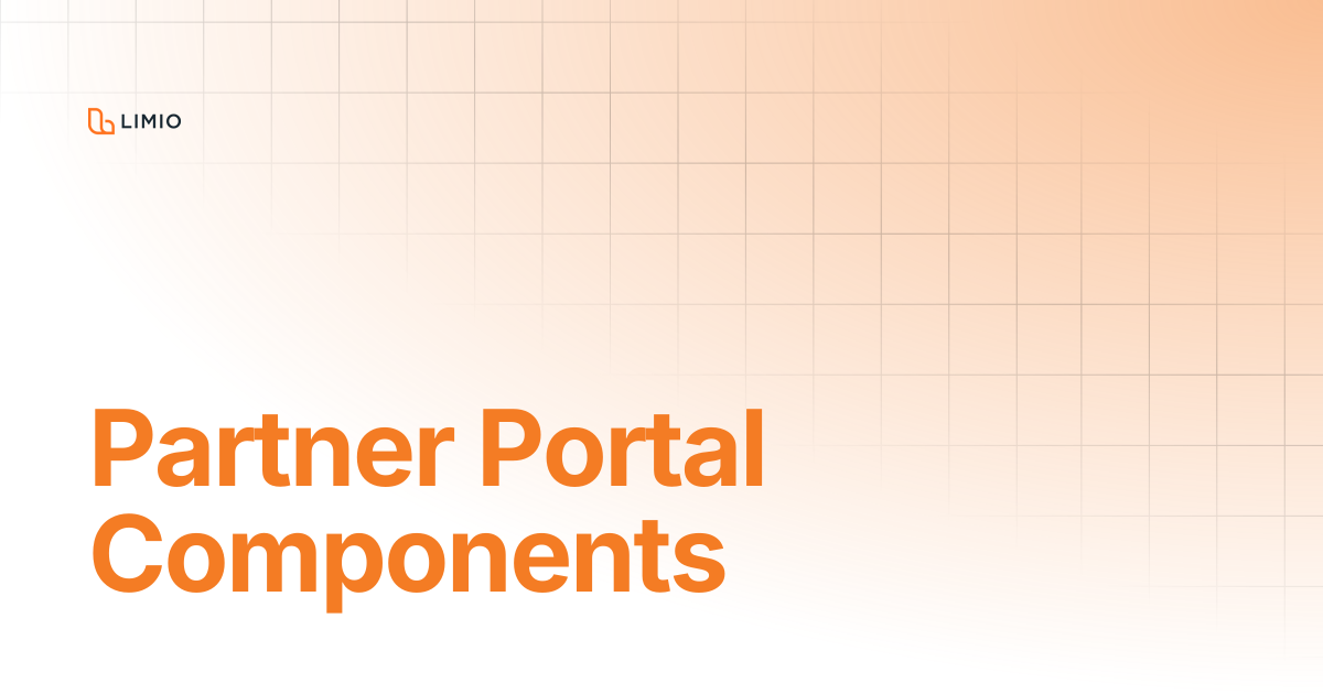 Partner Portal Components | Components | Limio Docs
